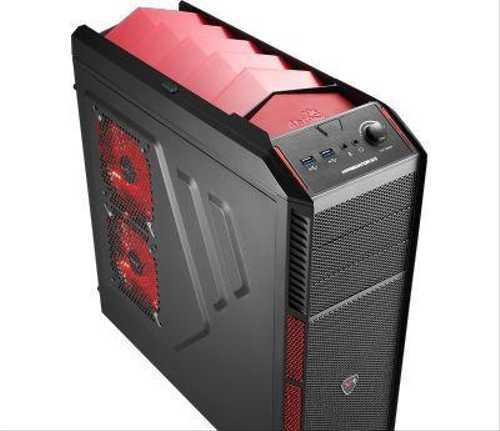 Корпус ATX Aerocool Xpredator X1 Devil Red