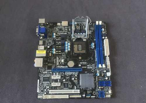 Материнская плата ASRock H67M/SI / hdmi / 1155