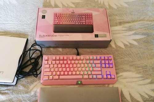 Razer BlackWidow TE Chroma v2 Quartz Pink