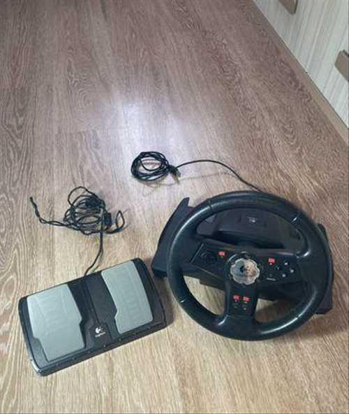 Руль logitech formula vibration feedback wheel