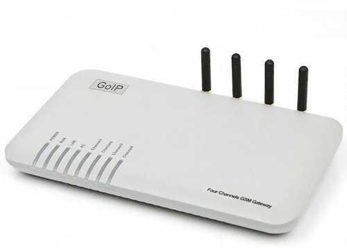 GSM шлюз GoIP 4, (на 4 sim карты)