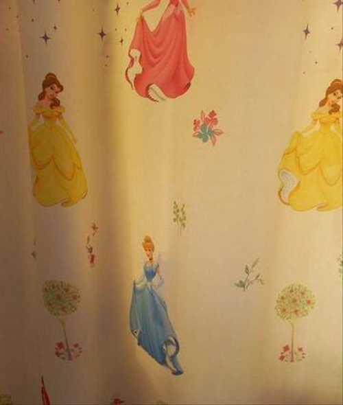Комплект штор в детскую Принцессы