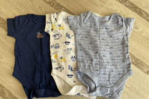 Боди для мальчика mothercare, hm, uniqlo 62-68