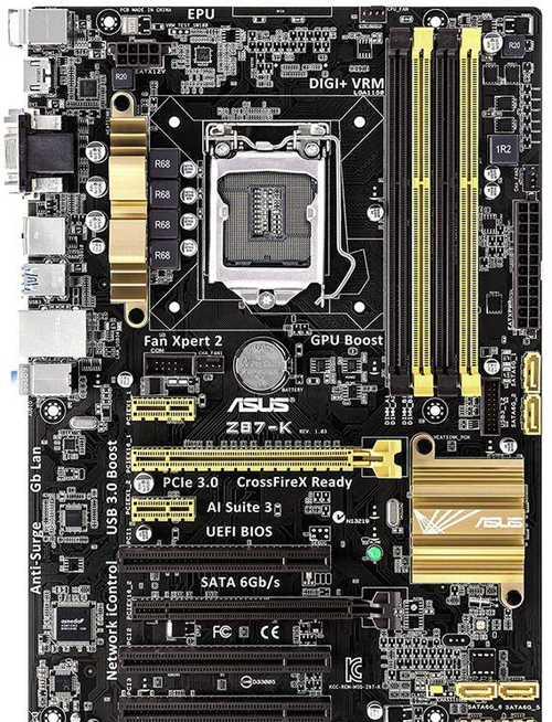 Комплект asus Z87-K + Core i5-4570