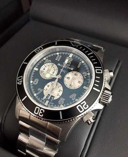 Продам часы Glycine Combat Sub Quartz. Новые