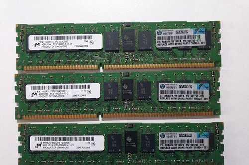 Серверная память 4GB HP 591750-071