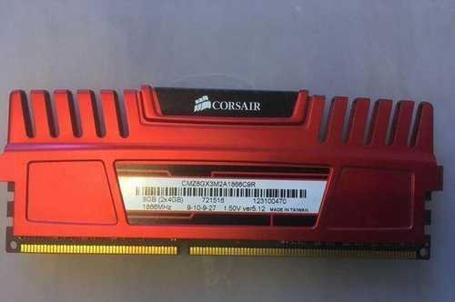 Модуль памяти corsair Vengeance DDR3 - 4гб 1866