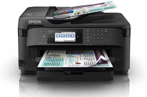 Мфу принтер Epson WorkForce WF-7710DWF