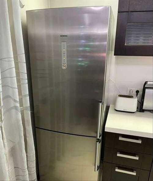 Холодильник Siemens No Frost стальной цвет