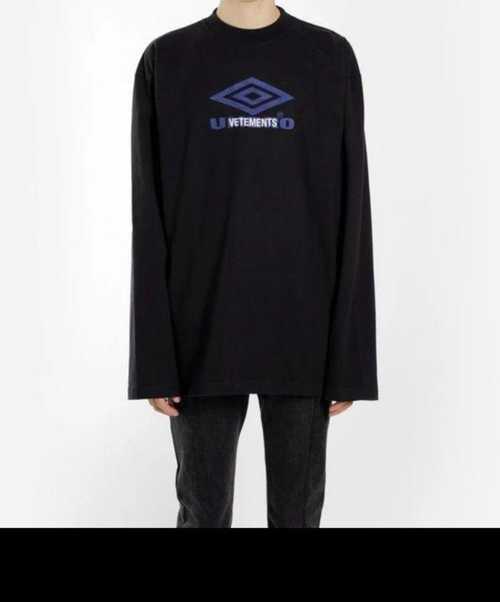 Лонгслив "Vetements umbro"