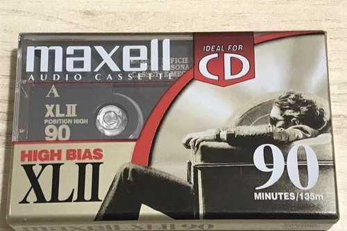 Аудиокассета Maxell XLll 90 тип 2 (верхний хром) 1