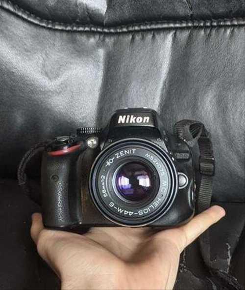 Зеркальный фотоаппарат Nikon D5100 + объективы