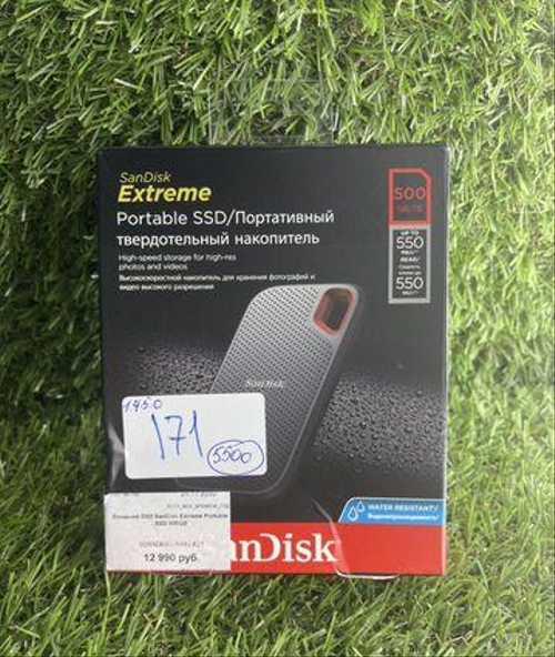 Ssd 500gb внешний ssd SanDisk Extreme Portable