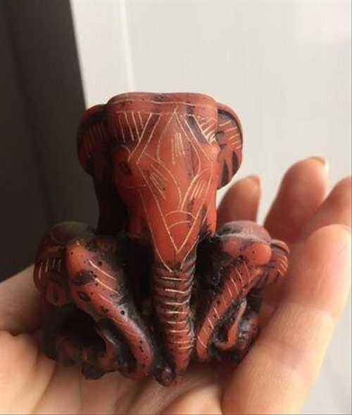 Статуэтка слоны деревянная