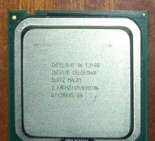 Процессор двухъядерный S775 Intel Celeron E3400