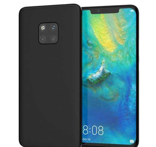 Чехол тпу Huawei Mate 20 Pro (черный)