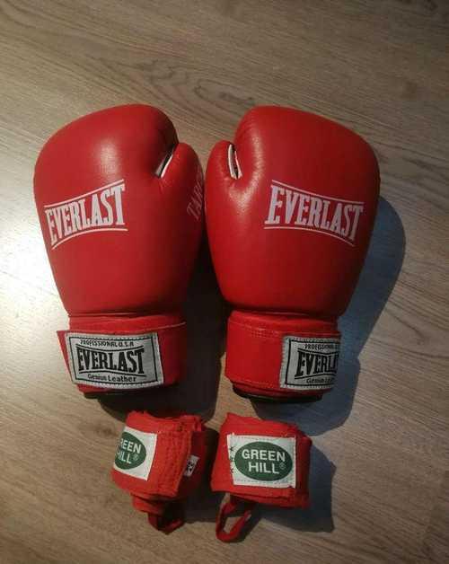 Боксерские перчатки Everlast 10oz