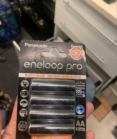 Аккумулятор R6 AA eneloop Pro Ni-MH 2500mAh предза