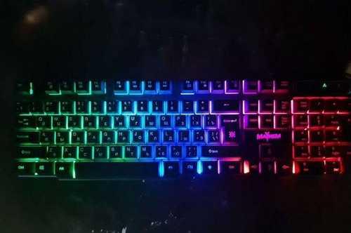 Игровая механическая клавиатура MaYhem с подсветко