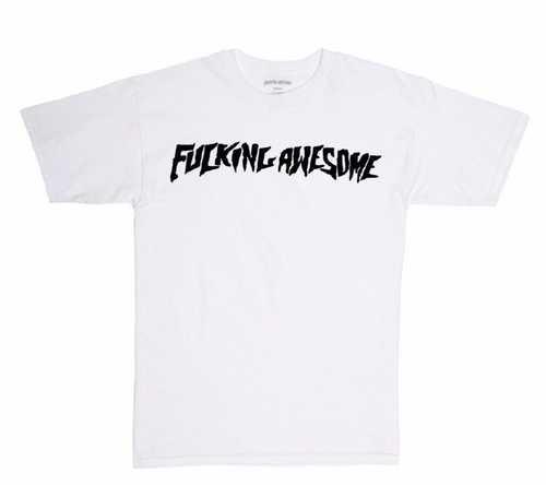 Футболка Fucking Awesome Logo Tee White