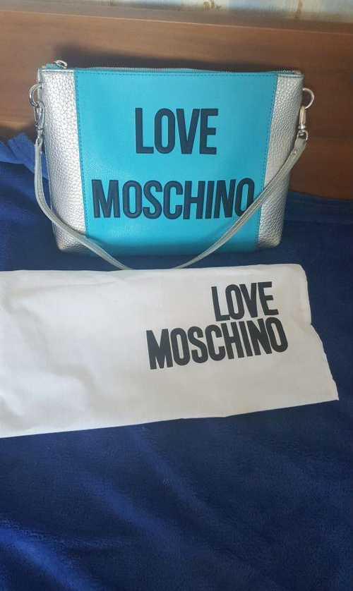 Новая сумка love moschino оригинал