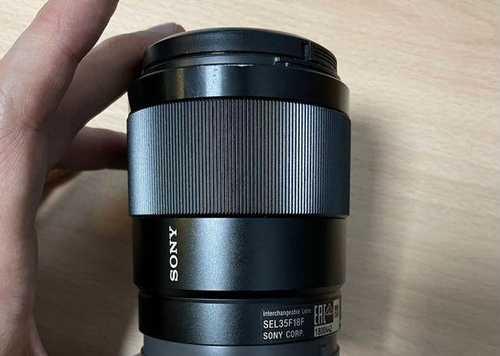 Sony FE 35mm f/1.8 (SEL35F18F) для Full Frame