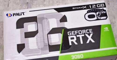 Palit GeForce RTX 3060 StormX OC не LHR
