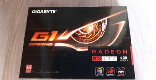 Видеокарта gigabyte radeon RX 480