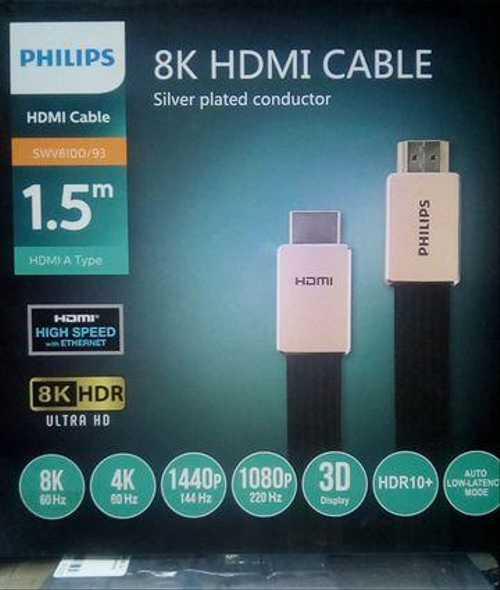 Кабель hdmi 8k