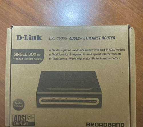 Adsl модем D-Link DSL-2500U