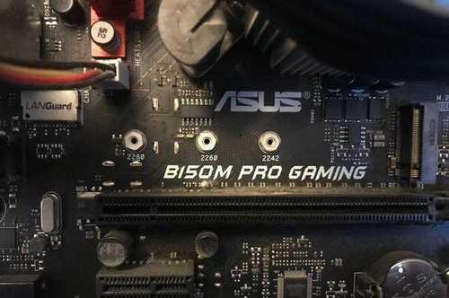 Материнская плата asus B150M PRO gaming (i5-6500)