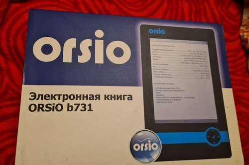 Электронная книга orsio b731