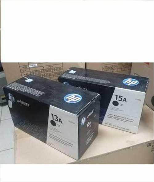 Картриджи HP 13A (Q2613A), HP 15A (C7115A). Оригин