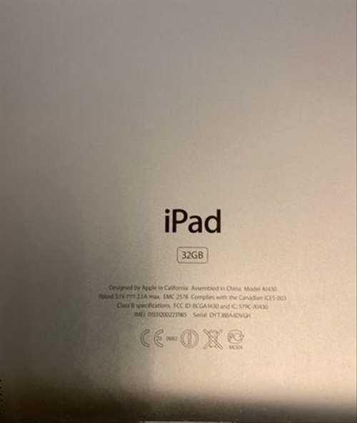 iPad a1430 32 gb