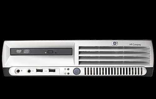 Ультратонкий настольный пк HP Compaq dc7700