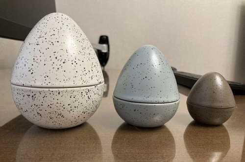 Шкатулка, набор керамических яиц икеа