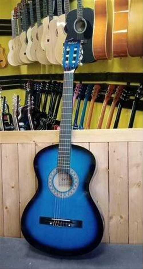 Гитара классическая синяя