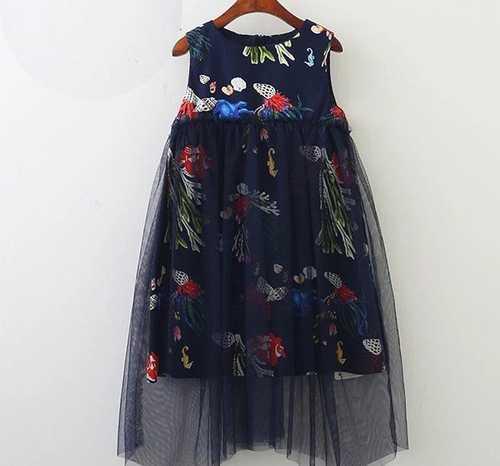 Платье для модницы Kenzo Kids 3,4,5 лет
