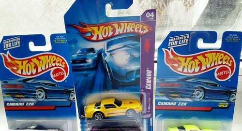 Hot Wheels Camaro Z-28 Коллекция