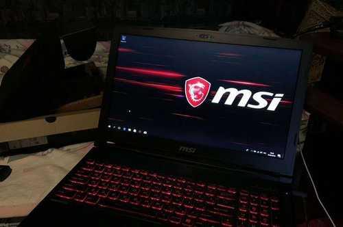 Ноутбук MSI GL63 8rd в хорошем состоянии