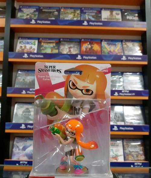 Amiibo Super Smash Bros. Collection Inkling 64 фиг