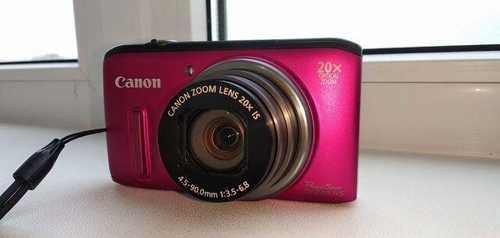 Фотоаппарат Canon PowerShot SX240 HS розовый