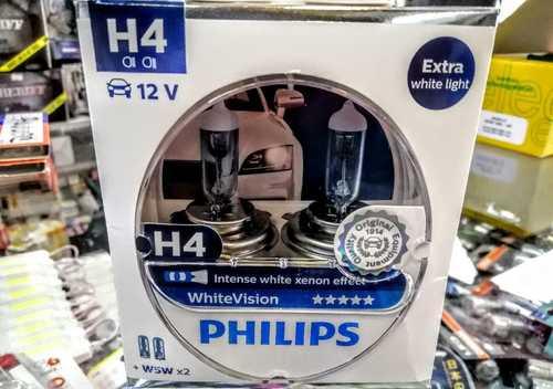 Автомобильные лампы Philips Intense White Xenon H4