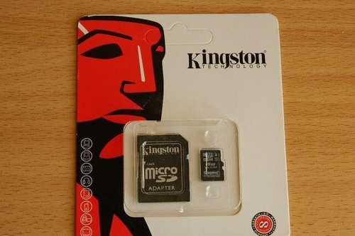 Карта памяти Kingston micro sdhc 16 Gb