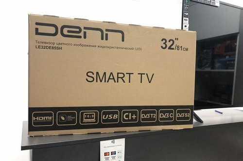 Телевизор smart tv 32" denn le32de85sh