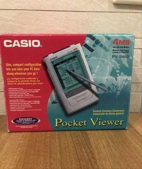 Карманный пк Casio Pocket Viewer PV-S450 (Pocket V