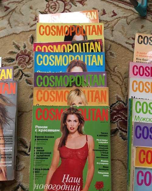Журналы "cosmopolitan " за 1996- 1999 г.г