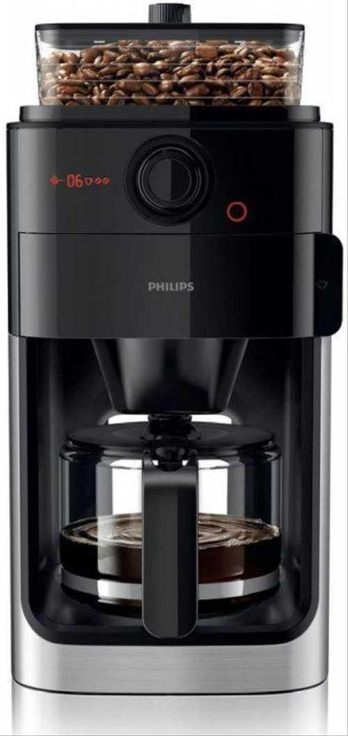 Кофеварка Philips HD7767 Grind Brew (Цвет: Black)