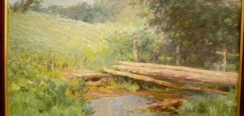 Картины. масло.Советский художник Мартынов Р. М
