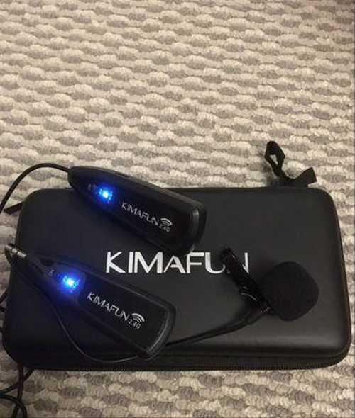 Петличный микрофон kimafun